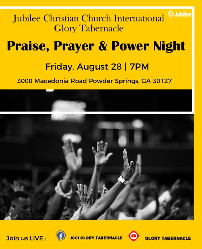 JCCI – Glory Tabernacle